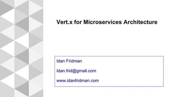 Basics Of Vertx A Toolkit For Building Asynchronous And Reactive App 0143
