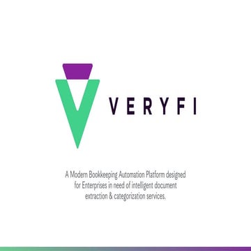 Veryfi API for document data extraction (OCR) & tax coding | PPT