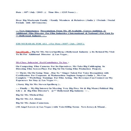 Media @ big hollywood english movie fast & furious 7 . | DOCX