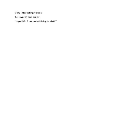 Very interesting videos.docx