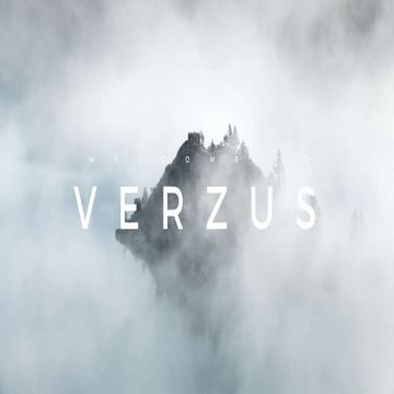 Verzus - Minimal PowerPoint Template Builder | PPTX