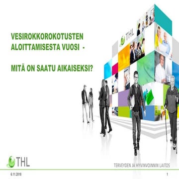 Vesirokko rokotusohjelmassa mita saatu aikaan | PDF