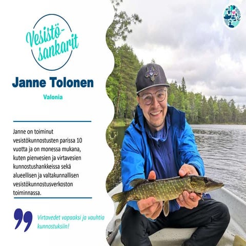 Vesistosankari Janne Tolonen | PPTX