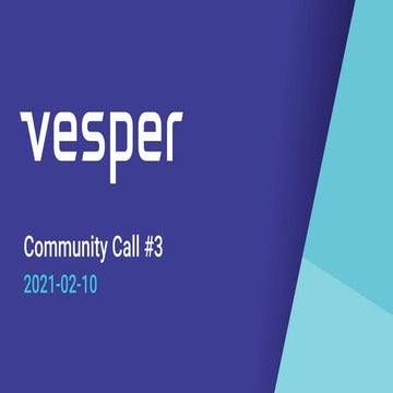 Vesper Beta - zoom 3 presentation | PPT