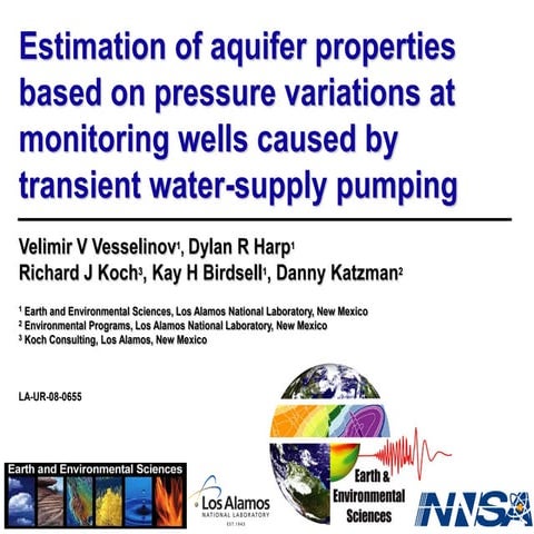 GNI: Coupling Model Analysis Tools and High-Performance Subsurface Flow and Transport Simulators ...