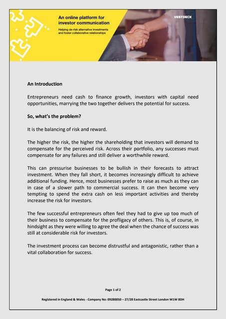 Boh presentation deck | PPT