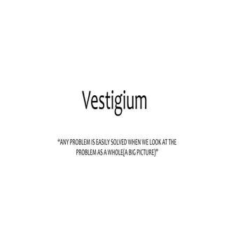 Vestigium | PPT
