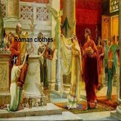 Roman Clothes | ODP