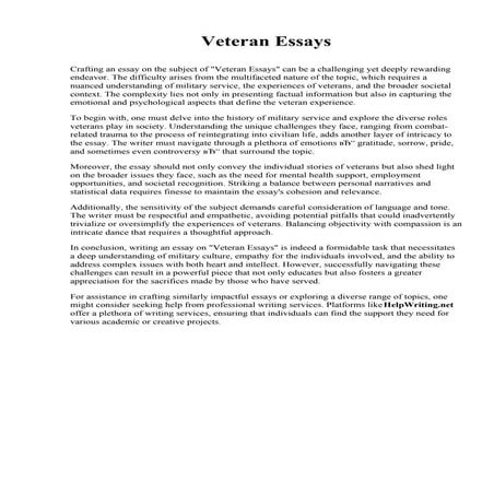 Veteran Essay.pdf