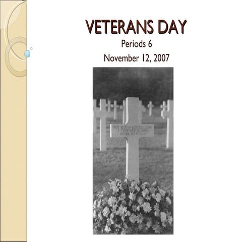 Veterans Day | PPT