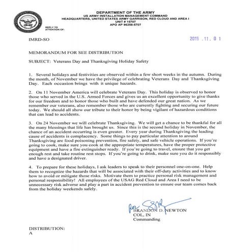 Columbus Day Holiday Safety | PDF