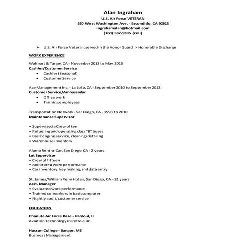 ALAN's RESUME 1 2015 | DOCX