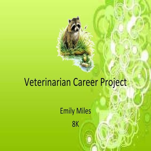Veterinarian Emily M | PPT | Veterinary Medicine | Pets