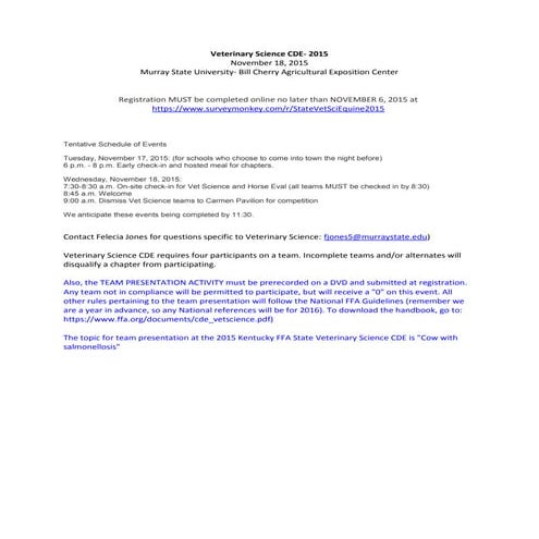 Veterinary science-cde | DOC