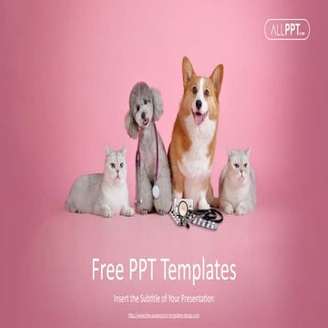 Veterinary Clinic Services PowerPoint Templates.pptx