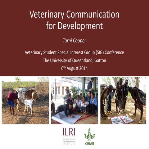 Veterinary communication for development | PDF