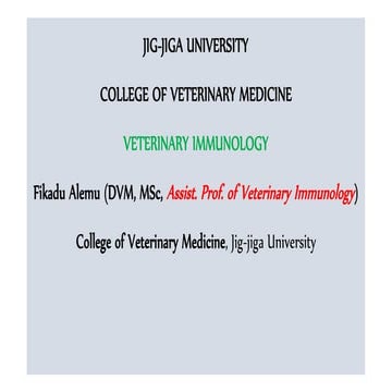 Veterinary Immunology.pptx