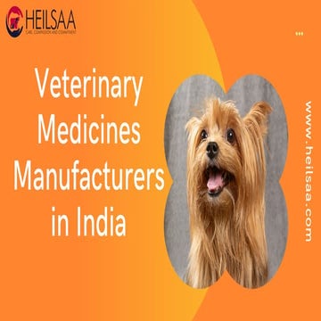 Veterinary Medicines Manufacturers in India | PDF