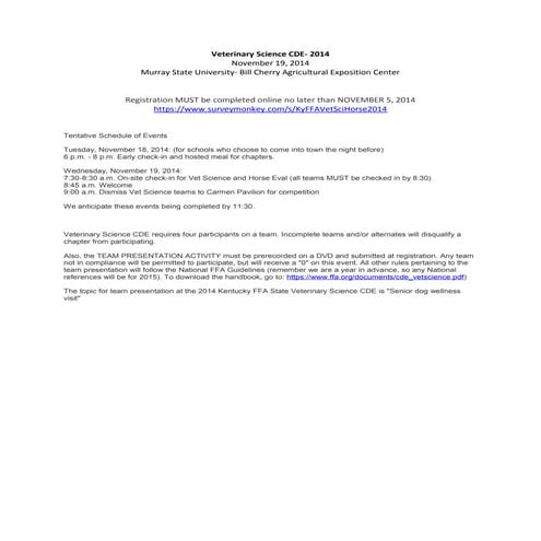 Veterinary science cde | PDF