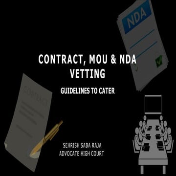 Vetting of CONTRACT, MOU & NDA.pptx