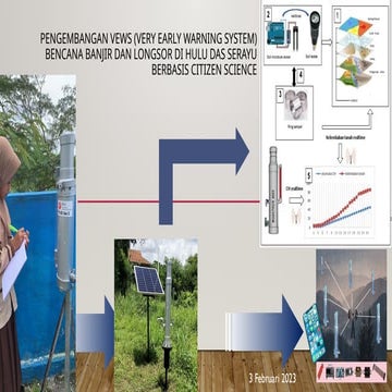 VEWS (Very Early Warning System) for Landslide and flood disaster | PPT