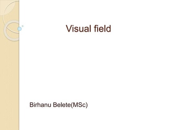 Confrontation test | PPTX | Eye and Vision Conditions | Diseases and ...