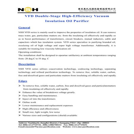 Vfd specification | PDF