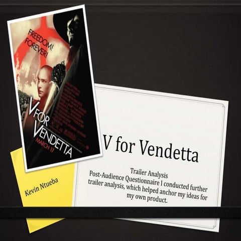 V for Vendetta Trailer Analysis | PPTX