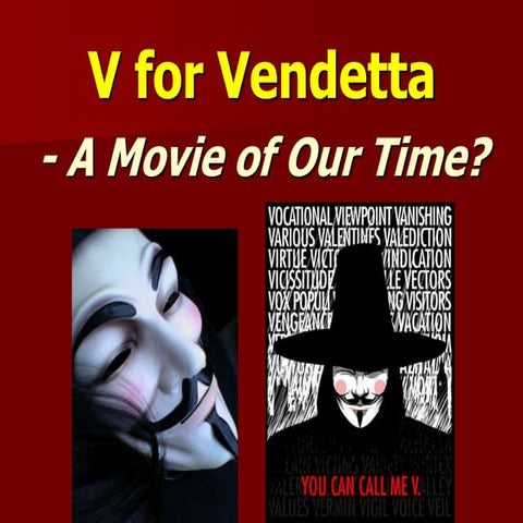 V for vendetta | PPTX