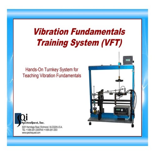 Vibration Fundamentals Training [VFT] | PDF