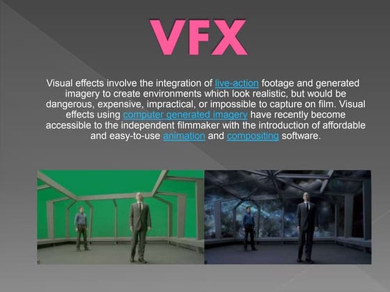 Unraveling the Significance of VFX, GFX, SFX, and CGI in Filmmaking | PDF | Computer Animation ...