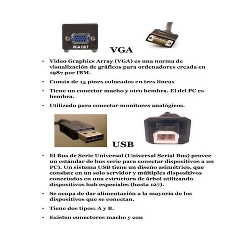 Tipos de conectores de pc | PPTX