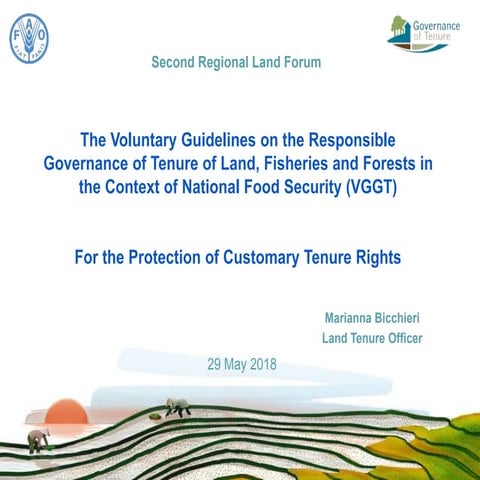 VGGT for the protection of customary rights | PPTX