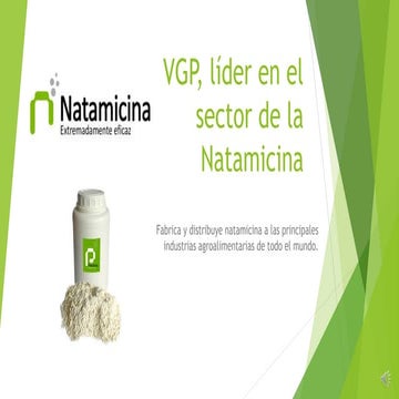 VGP, líder en el sector de la Natamicina | PDF