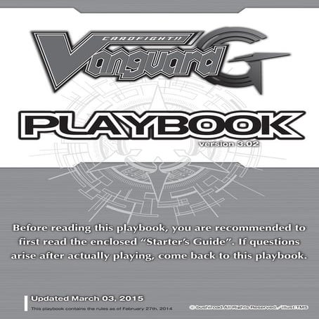 CF Vanguard PlayBook | PDF