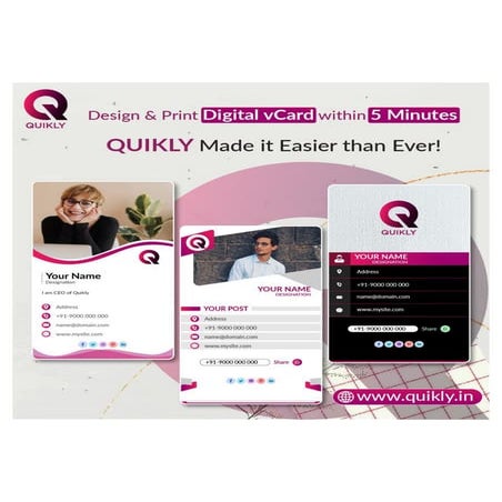 Quikly Digital Card Maker | PDF