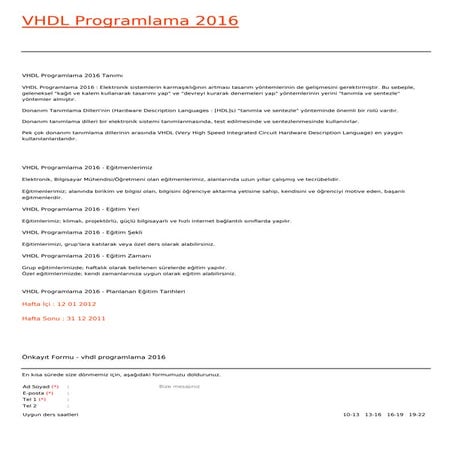 Vhdl 2016 | PDF