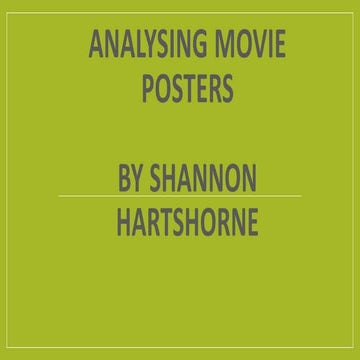 Film Poster (Research) | PPTX