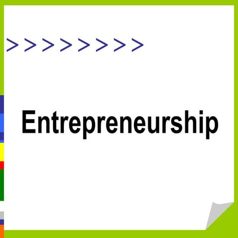 Introduction to Entrepreneurship Grade 12 | PPTX