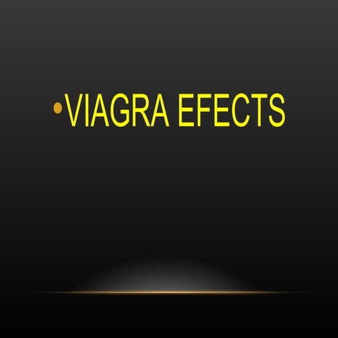 Viagra efects | PPT