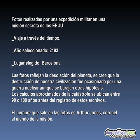 Un viaje en el tiempo | PPT