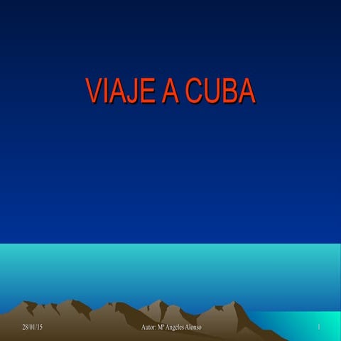 Viaje A Cuba | PPT