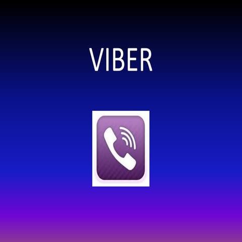 VIBER | PPT