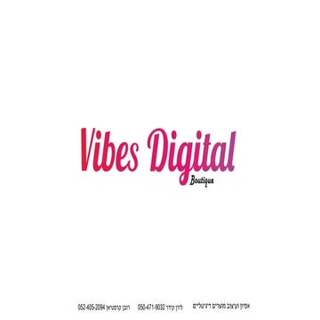 Vibes Digital UX/ UI | PPT