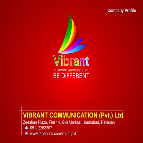 Vibrant Communication - Company Profile | PPT