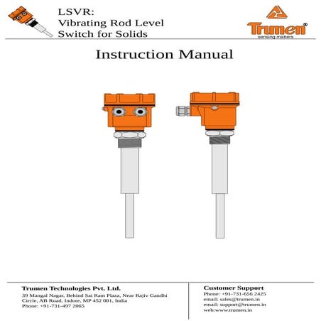 Vibrating Fork Level Limit Switch for Solids.pdf