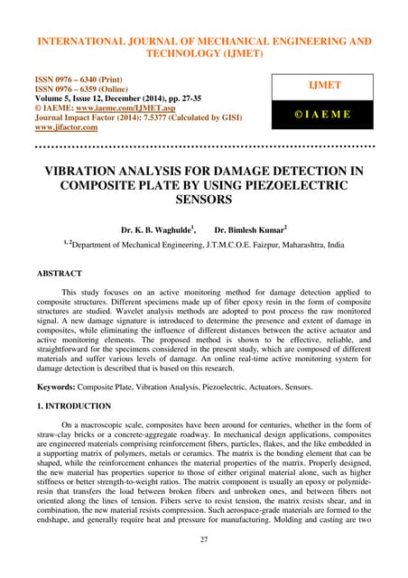 IRJET- Stress Analysis and Fatigue Failure of Typical Compressor Impeller | PDF
