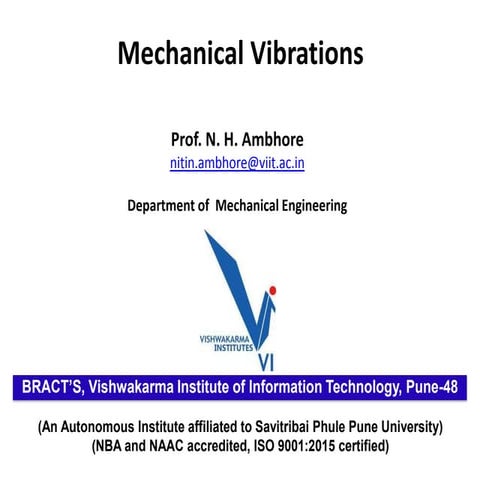 Chapter 5_1 Types of vibrations and elements constituting vibration.PPTX
