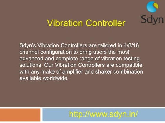 Electrodynamic Vibration System | PPT