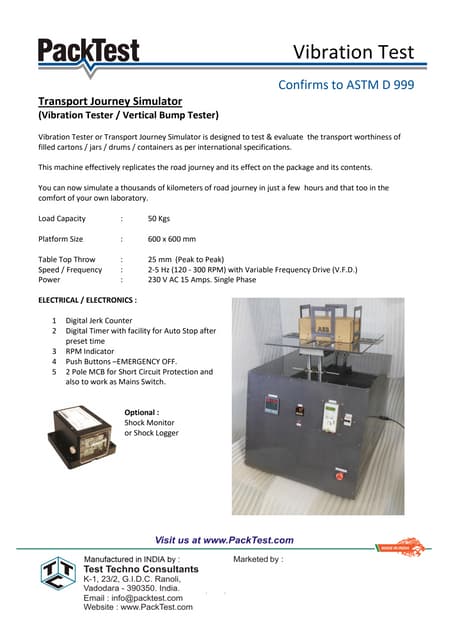 Box compression tester p1000 d u1000s 2018 | PDF | Physics | Science